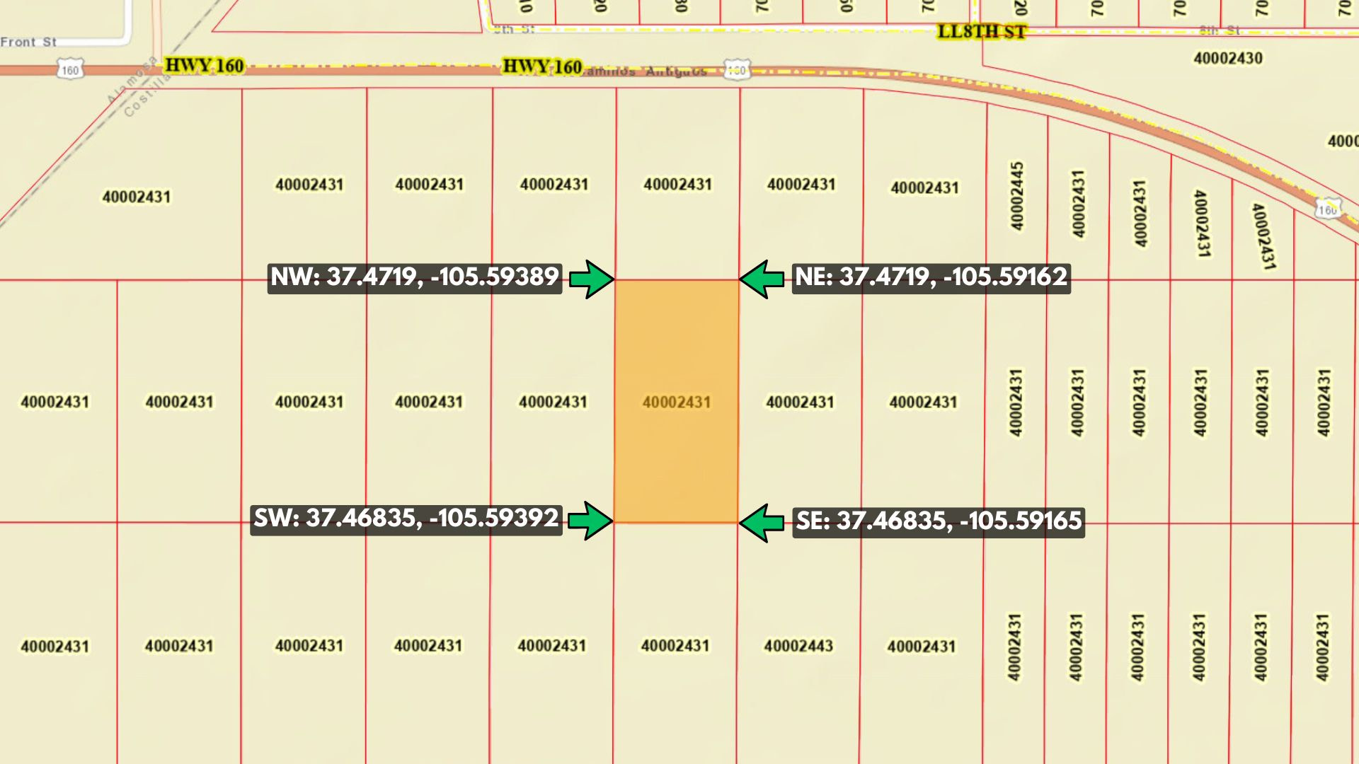 19.58 Acres Mountain View RV/Mobile Lot Near Alamosa CO (A14) for Sale